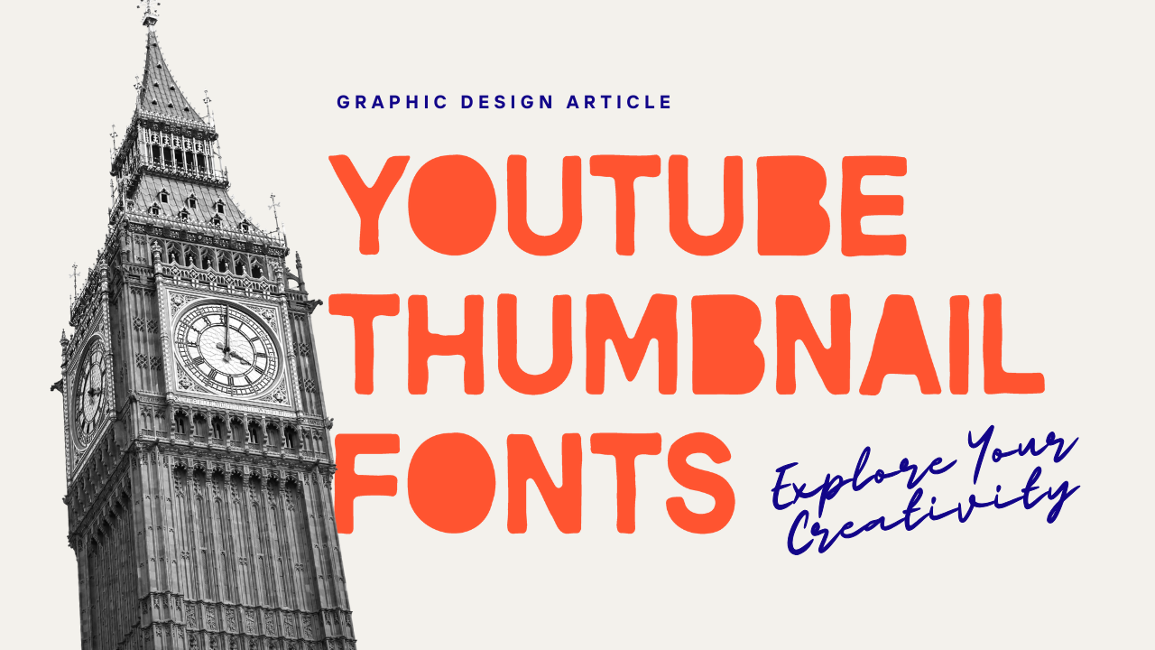 12 Best Fonts Every YouTuber Needs for Perfect Thumbnails - Zarma Type Blog