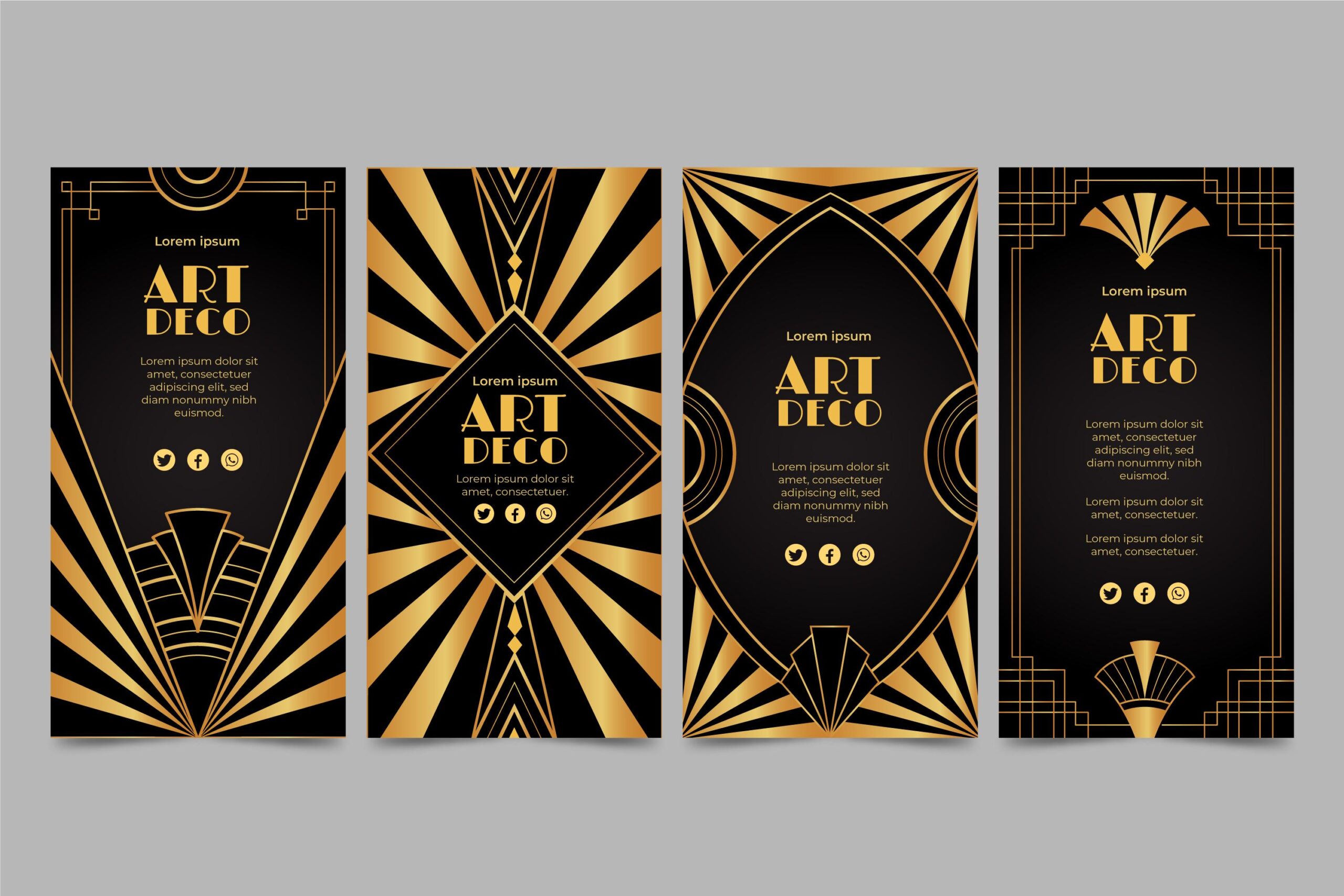 Art Deco Graphic Design: Style, Features, and Visual Power - Zarma Type