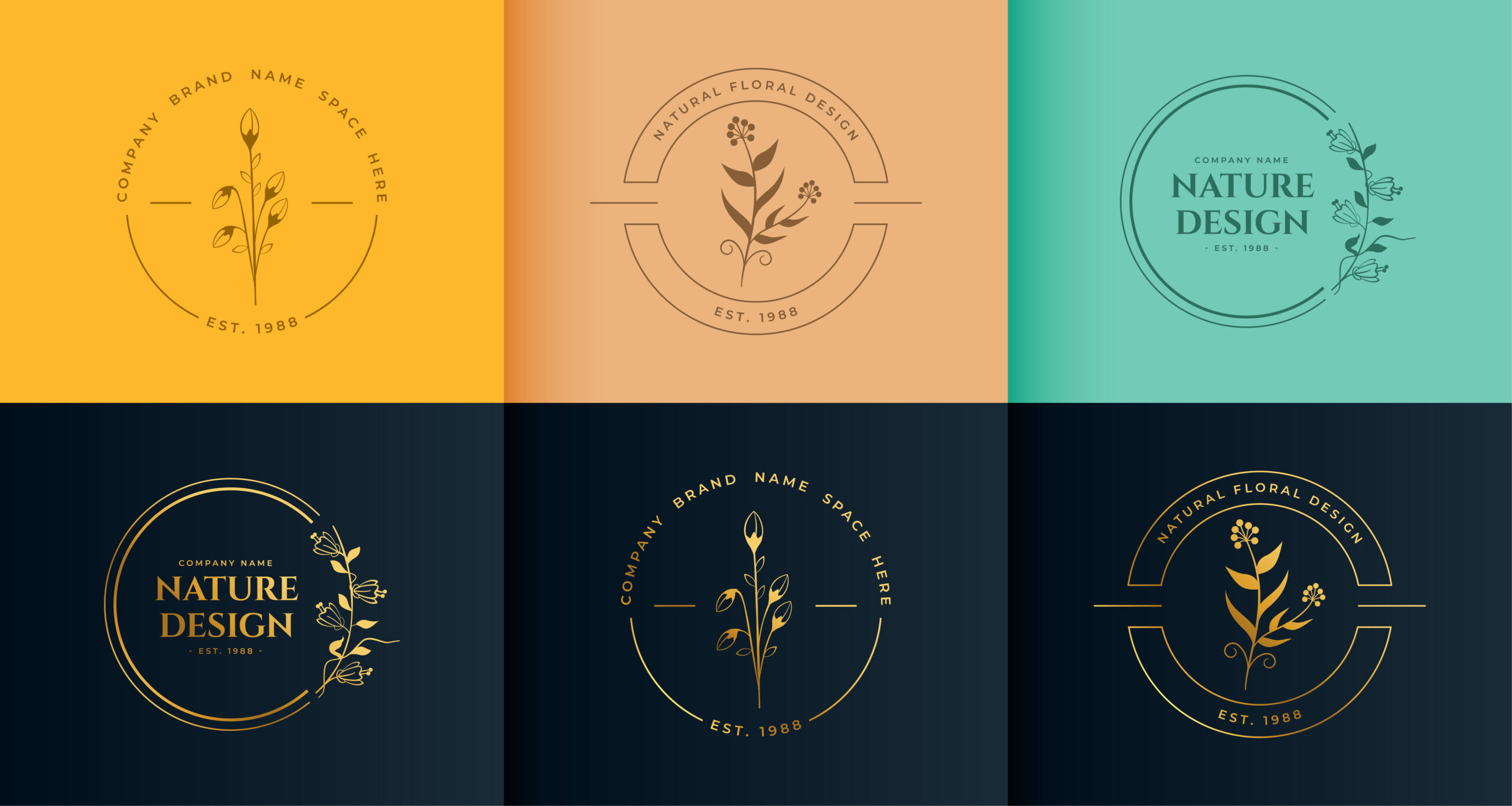 15 Botanical Logo Design Picks That Mix Elegance and Nature - Zarma Type